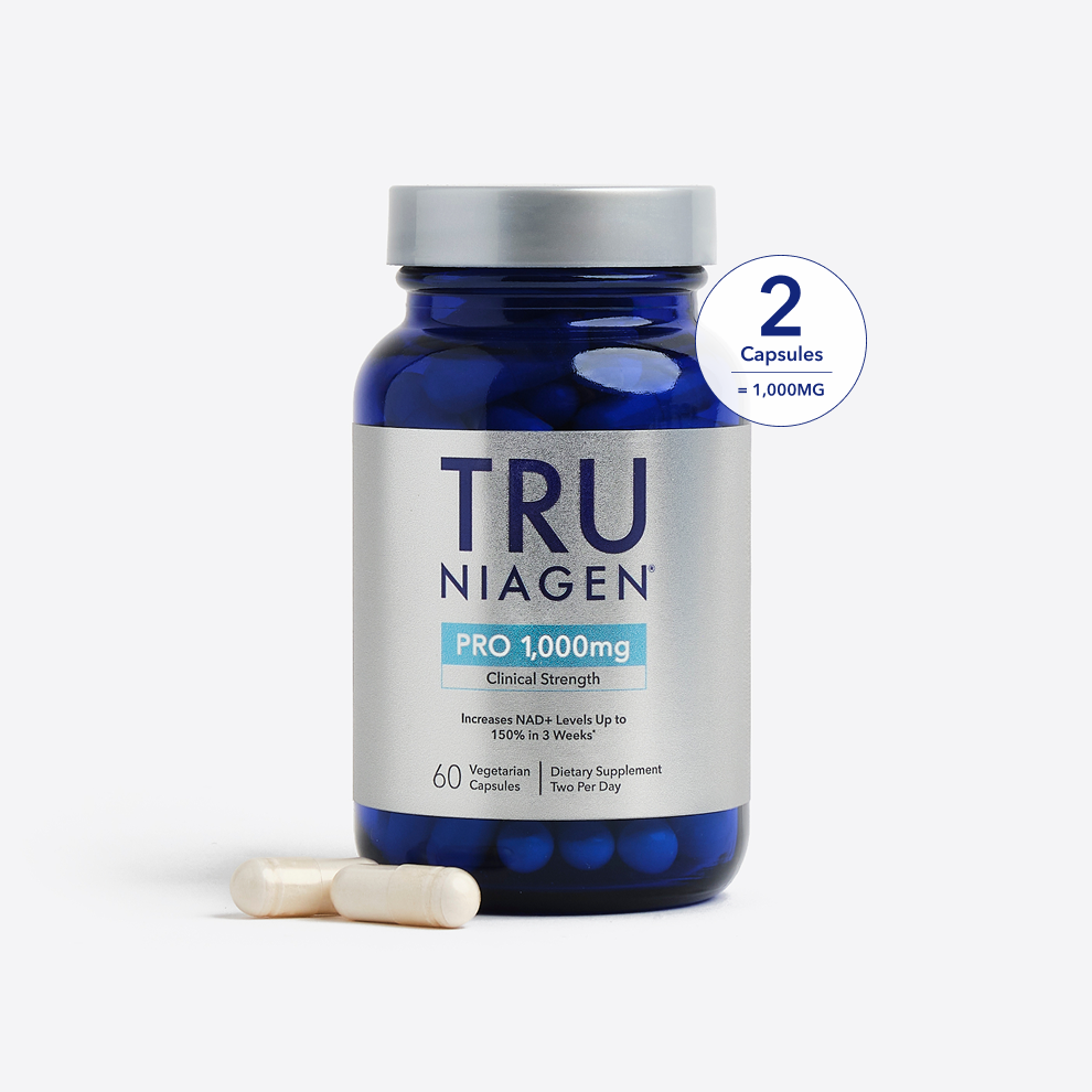 Tru Niagen® PRO 1,000mg | Boost NAD+ Levels By Up to 150%
